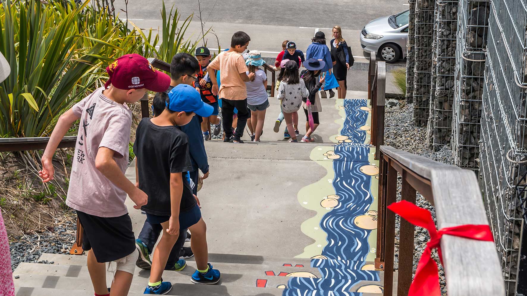 Primary school students step up » Hobsonville Point